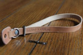 Tap & Dye Leather Camera Wrist Strap - $42 - BestLeather.org