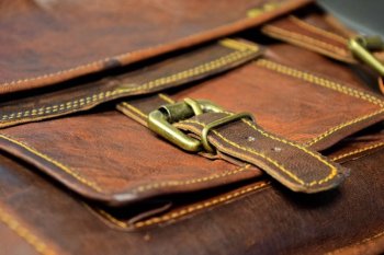 Satch & Fable 13" Leather Satchel W/Pocket Review - $139 - BestLeather.org