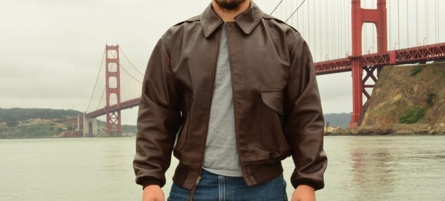 US Wings Kangaroo Leather Bomber Jacket Modern A-2 Review - $889.00 ...