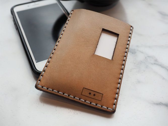 Deceptively Simple Minimal Thin Leather Wallets - $45 & $50 ...