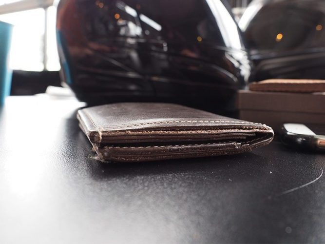 North Star Leather Small Bifold Wallet with Window - $24.95 ...