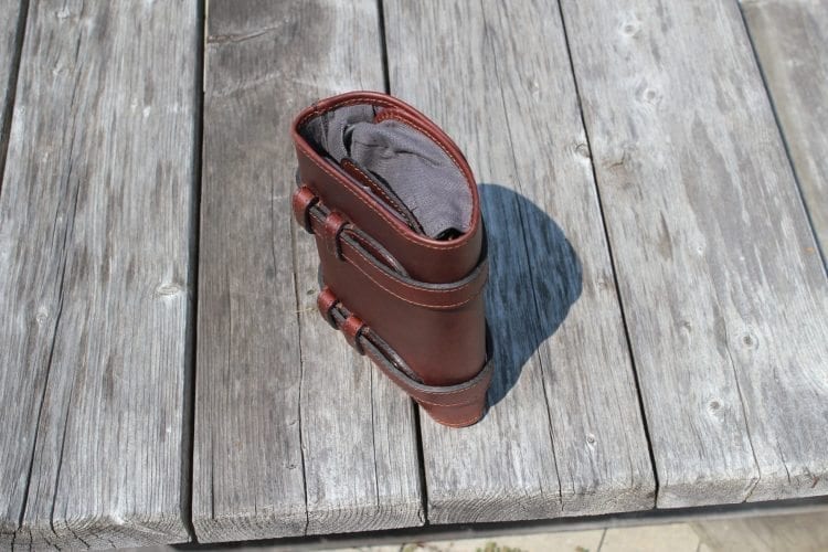 Intrepid Bag Co. Leather Tech Roll - $139 - BestLeather.org