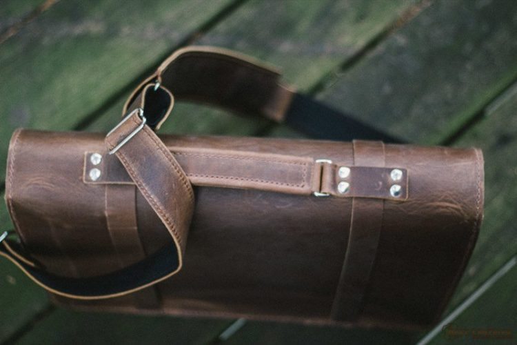 First Impressions - Rugged Material Messenger Bag - BestLeather.org