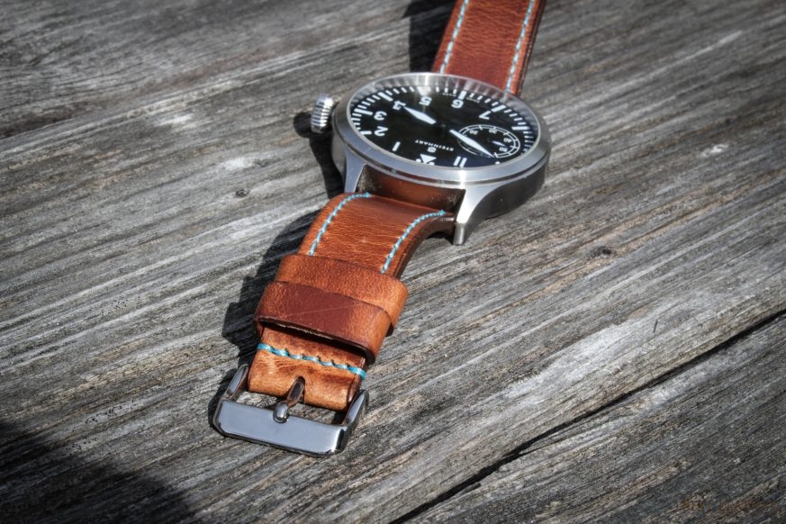 Olpr. Leather Goods Natural Leather Watchband Review - $49 ...