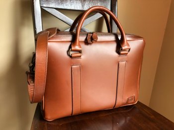 Buffalo Jackson Jefferson Leather Briefcase – $524.95 - BestLeather.org