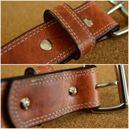 Hank's Belts Old World Harness Leather Belt Review - $145 - BestLeather.org